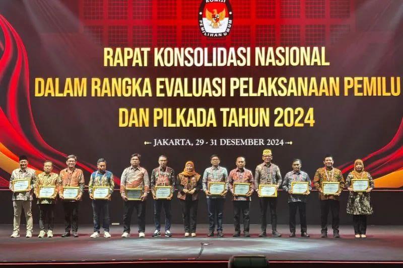 KPU Provinsi Gorontalo Raih Peringkat 2 Nasional dalam Unggah C-Hasil Tercepat - otanaha.id