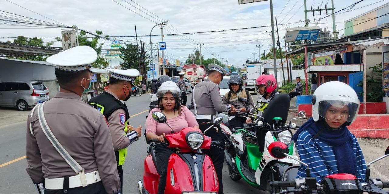 Operasi Otanaha 2025: Polres Gorontalo Tindak dan Sidang di Tempat Pelanggar Lalu Lintas di ...