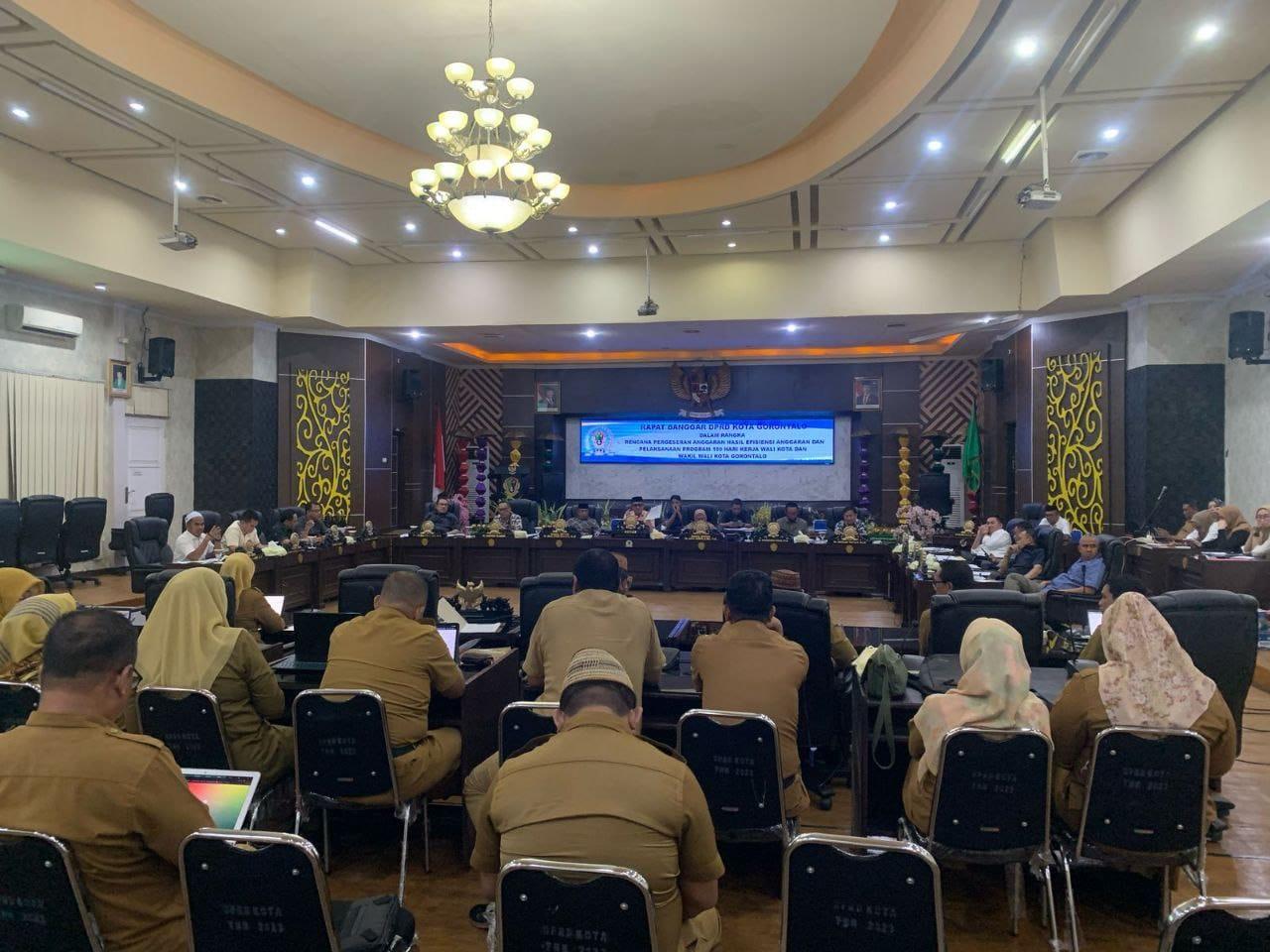 Banggar DPRD Kota Gorontalo Bahas Pergeseran Anggaran dan Program 100 Hari Kerja Wali Kota ...