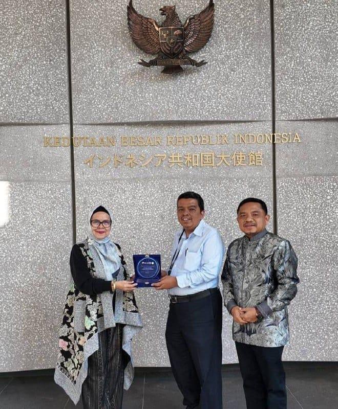 Rektor UBM Gorontalo Jalin Silaturahmi dan Gagas Kerja Sama dengan Atase Pendidikan KBRI Tokyo ...