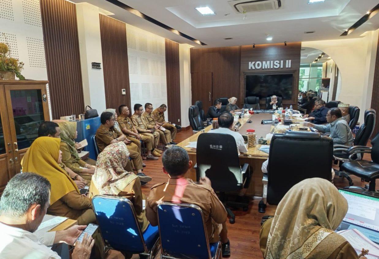 Komisi II DPRD Gorontalo Dalami KUA-PPAS APBD Perubahan 2025 Bersama Mitra OPD - otanaha.id